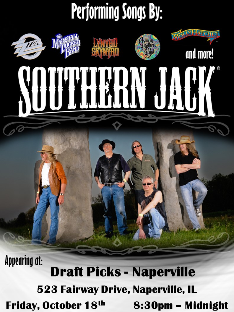 Southern Jack Band Rocks Draft Picks in Naperville on October 18th ...